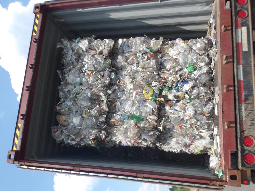 Post Consumer Pet Bottles Bales – Polymer in Stock