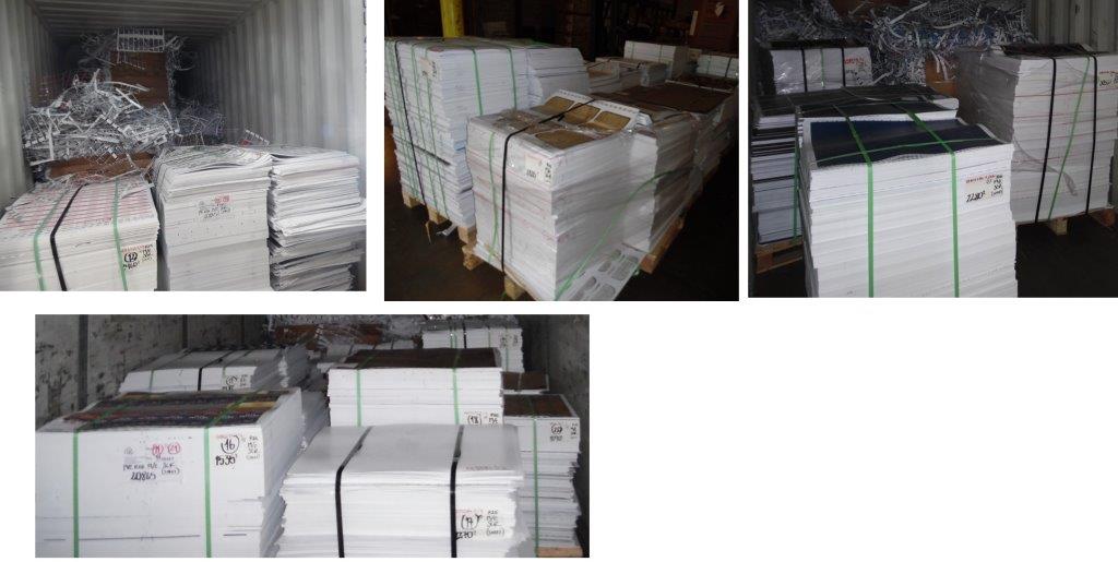 PVC Sheets Industrial Waste – Polymer in Stock